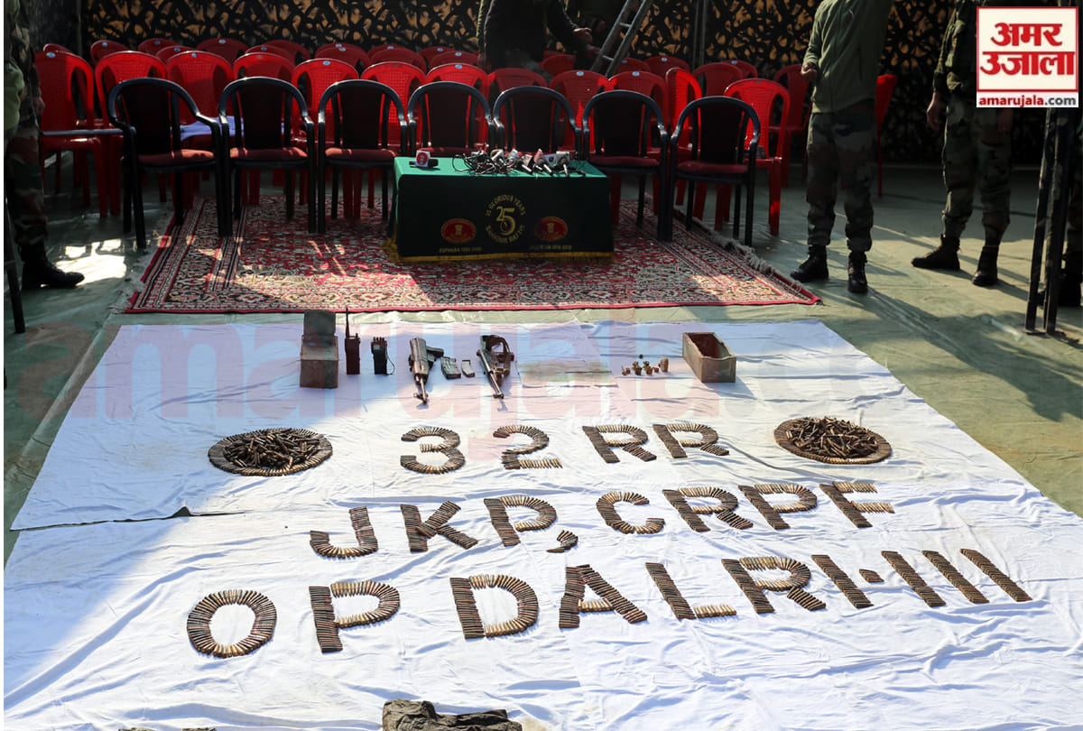 Huge Cache Of Arms Ammunition And Infiltration Route Map Recovered From ...