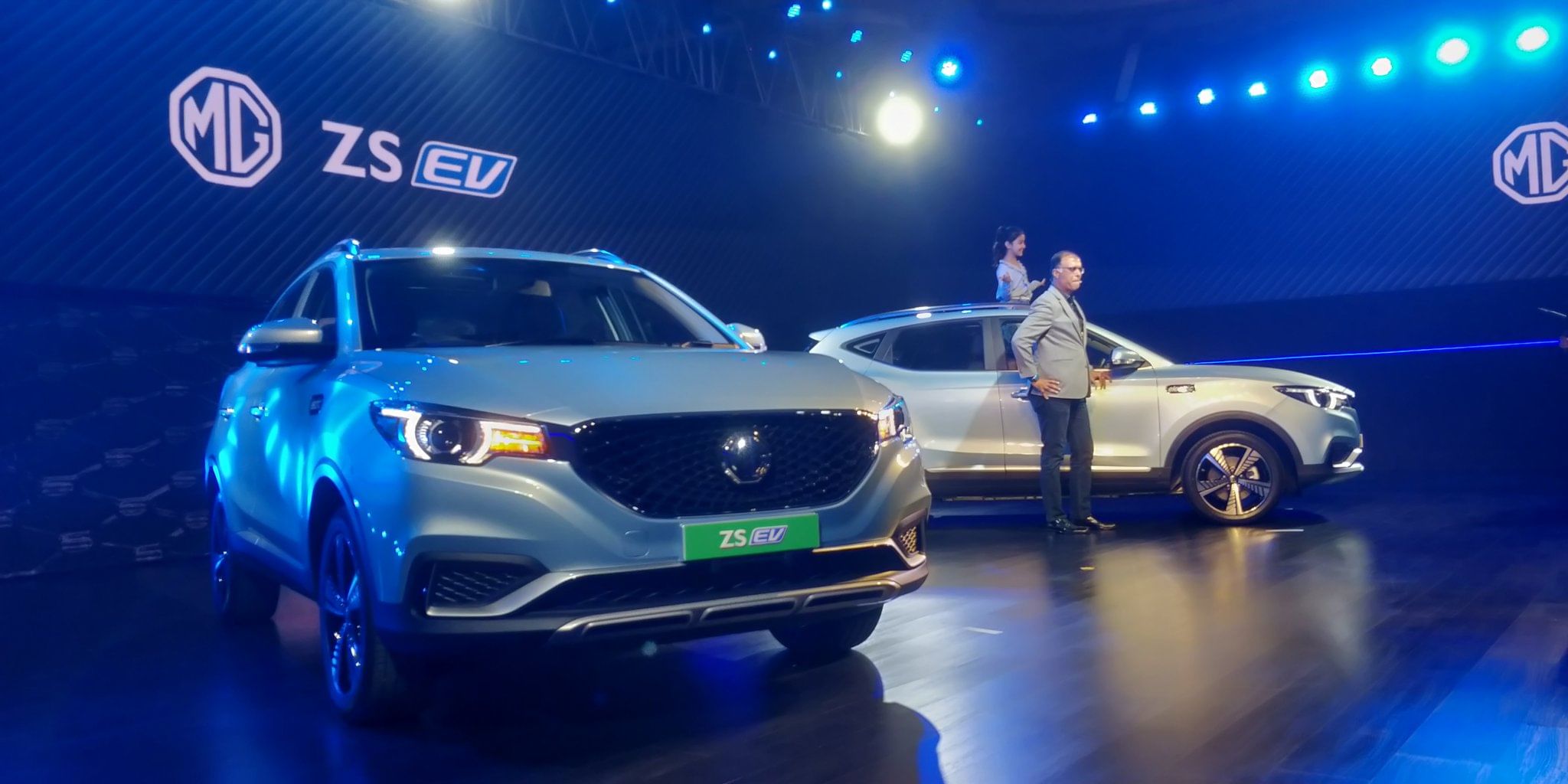 Hyundai Kona Ev Rival Mg Zs Ev Unveiled In India, Called India's First ...
