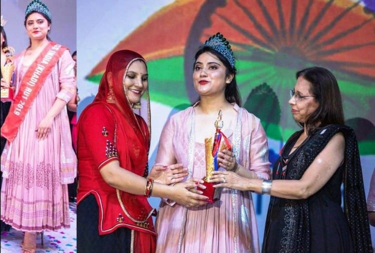 मिस इंडिया खादी प्रतियोगिता की प्रथम रनरअप रहीं मिताली - Mitali Seth ...