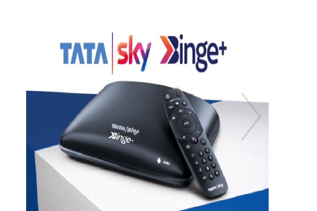 Tata Sky Binge Plus Android Tv Set-top Box Launched In India At Rs 5999 ...