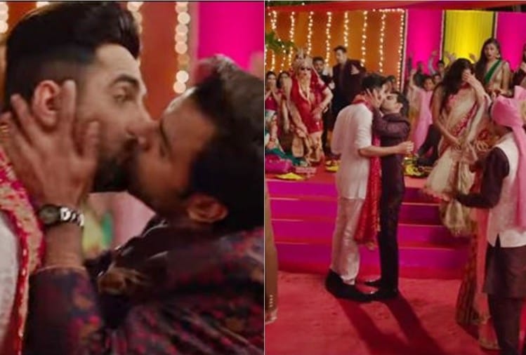Ayushmann Khurrana Reveals About First Liplock With Jitendra Kumar In Shubh Mangal Zyada ...