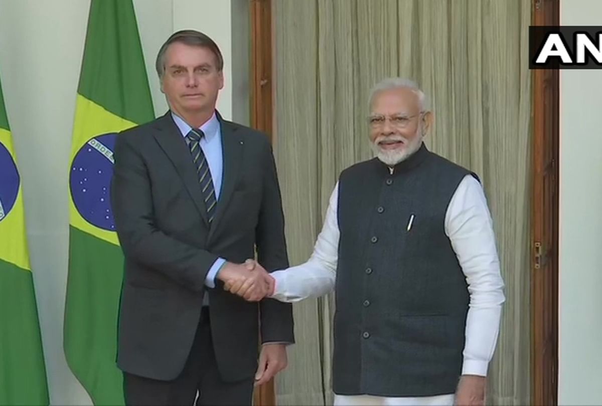 Republic Day 2020 Jair Bolsonaro Meet President Kovind And Pm Narendra ...