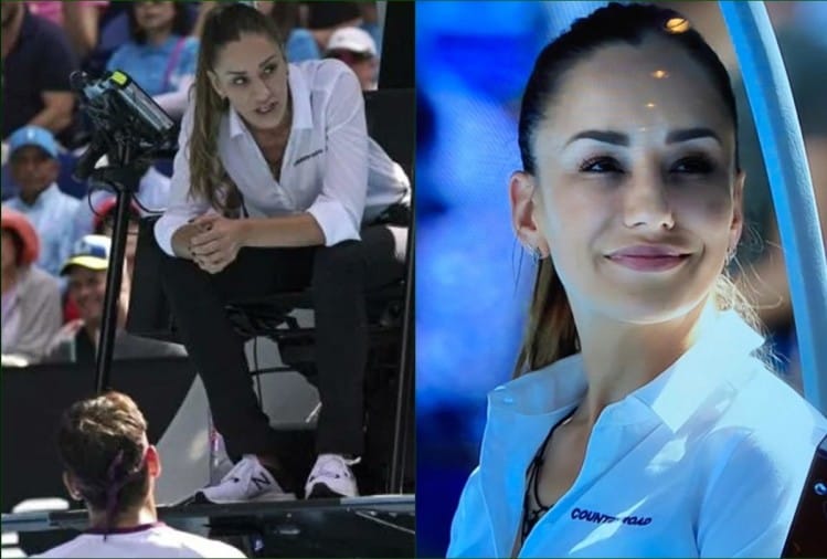 Australian Open Viral Chair Umpire Marijana Veljovic Warned Roger ...