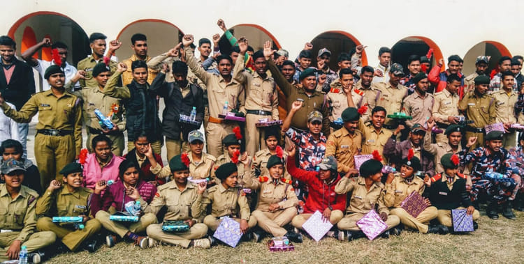 Ncc Cadates Took Oath Of Nation Service - Kushinagar News - एनसीसी ...