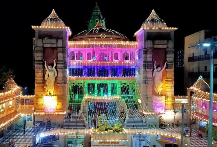Noida Iskcon Temple Is Celebrating Its Sixth Anniversary - Amar Ujala ...