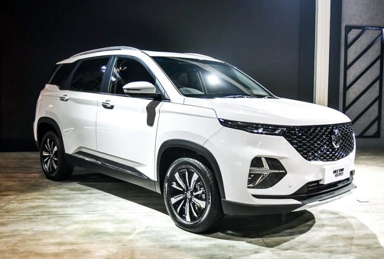 Mg Hector Plus Suv भारत में अगले महीने हो रही है लॉन्च, कंपनी ने किया ...