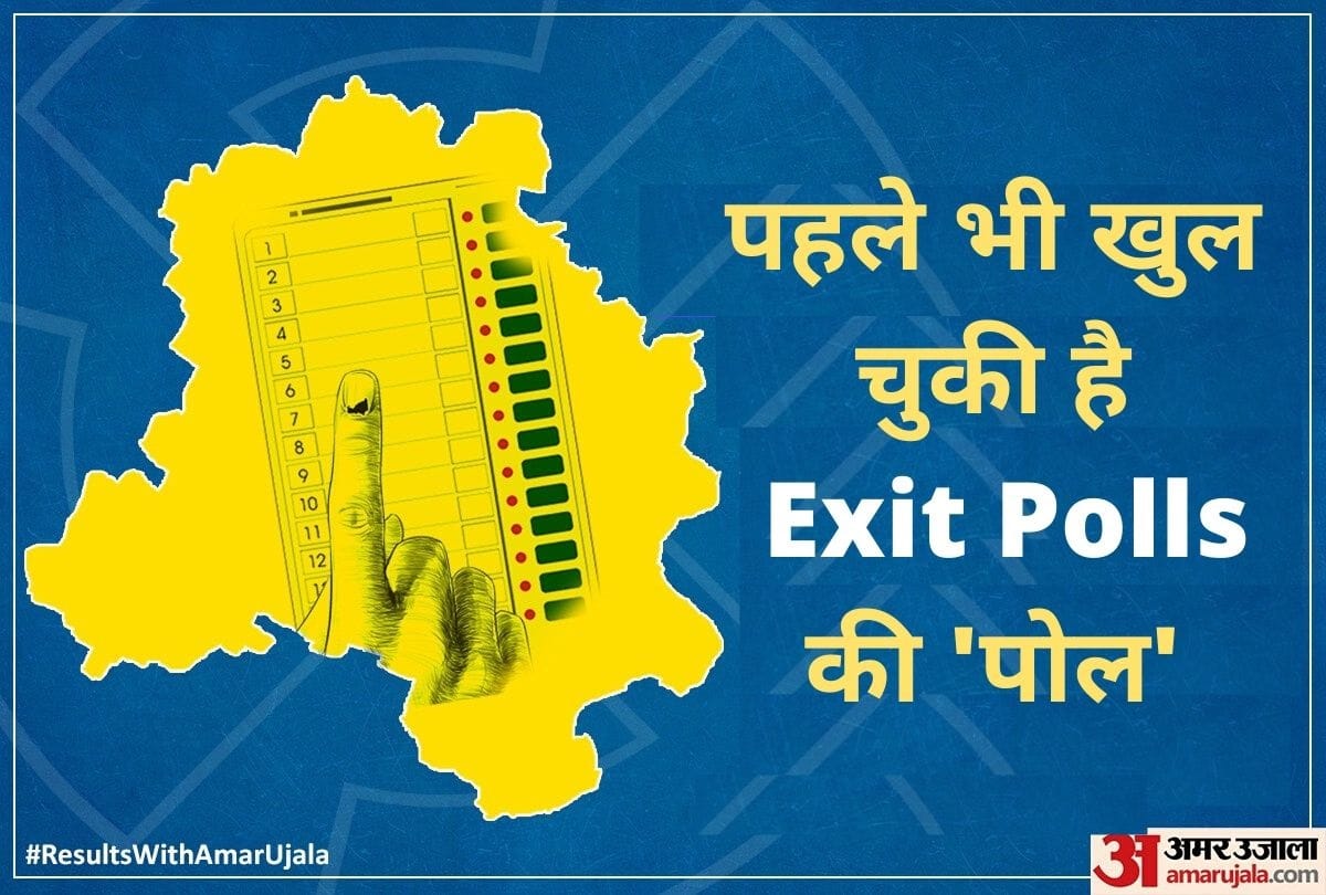 How Many Times Exit Polls Wrong, Exit Polls History In Assembly And Lok ...