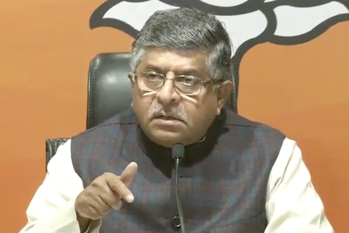 Ravishankar Slam Sonia Over Her Statement, Ask Why Did She Provoke ...