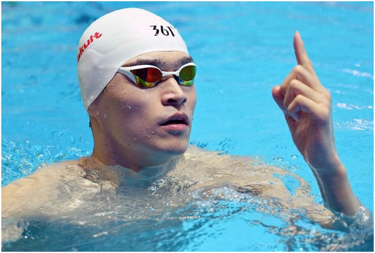 China Olympic Swimming Champion Sun Yang Banned For Eight Years - Amar ...