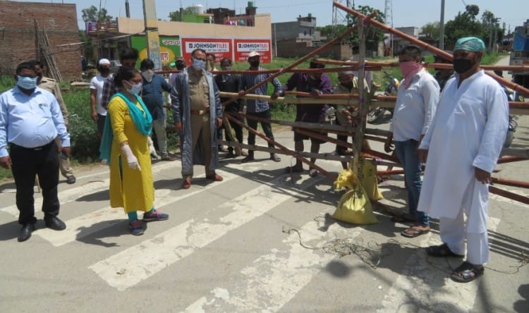 नगर से लगे हर्सवाड़ा में मिला कोरोना पॉजिटिव - Herswara's Borders ...