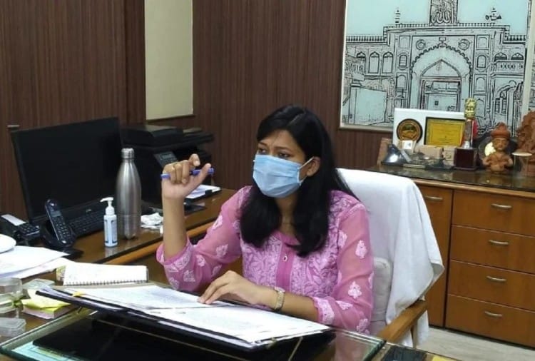 Ias Officer Harshita Mathur Doing Excellent Work In Gorakhpur During Lockdown - Amar Ujala Hindi ...