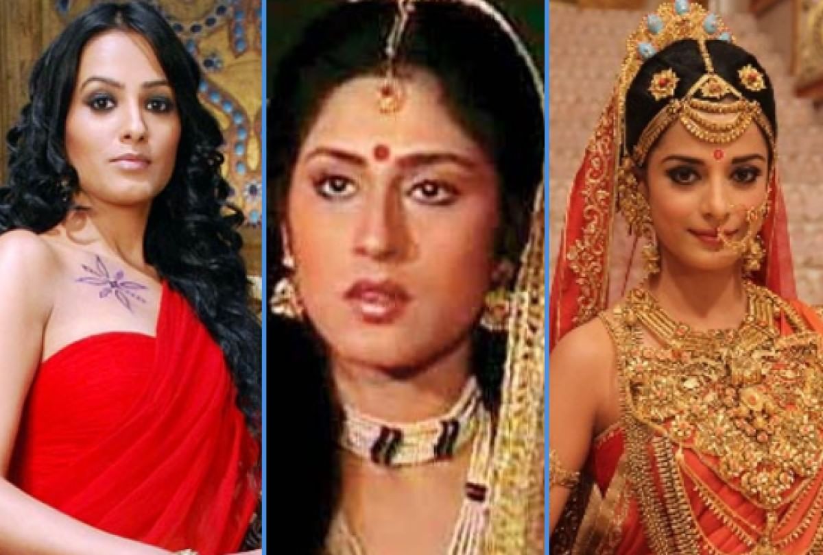 Actresses Who Played The Role Of Draupadi In Mahabharat Roopa Ganguly ...