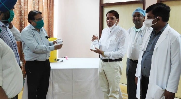 चिकित्सा विवि ने बनाया सस्ता सोडियम हाइपोक्लोराइड मिश्रण - Saifai ...