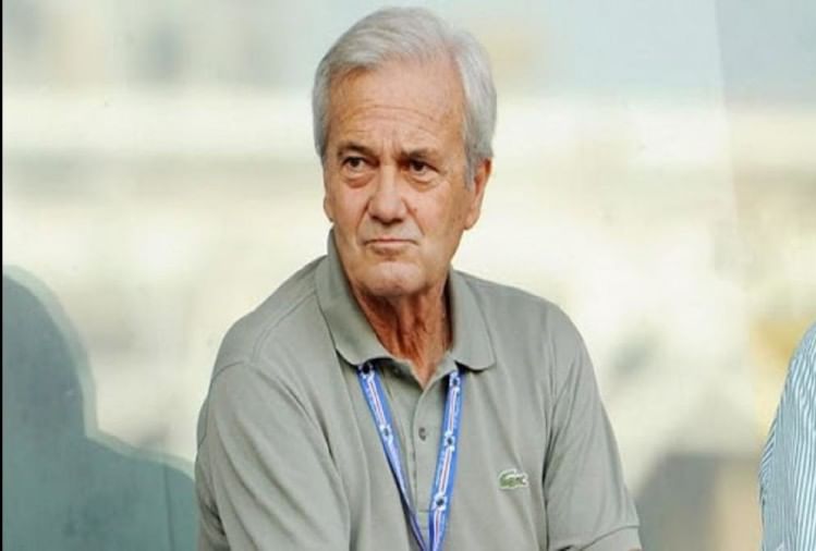 इंटर मिलान को यूएफा कप का खिताब दिलाने वाले पूर्व कोच लुइगी सिमोनी का ...