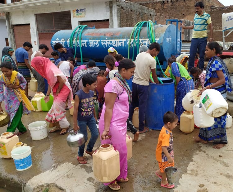 Poor Water Supply In Lower Zone - Lalitpur News - लोअर जोन में सुचारू ...