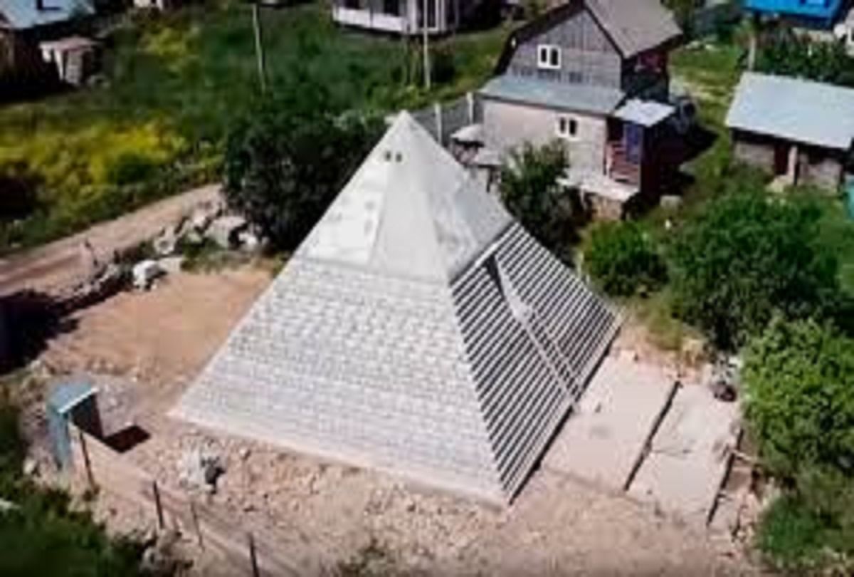 Russian Couple Built Pyramid Claimed To Protect From The Coronavirus ...