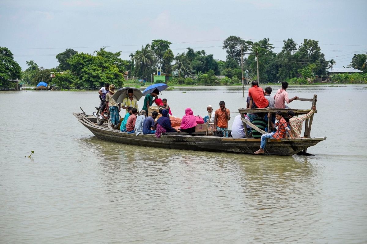 Mha's Inter-ministerial Central Team Visits Flood-affected Villages In ...