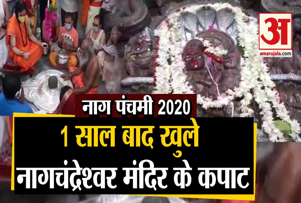 Naag Panchami 2020: ‘pooja’ Rituals Performed At Nagchandreshwar Temple ...