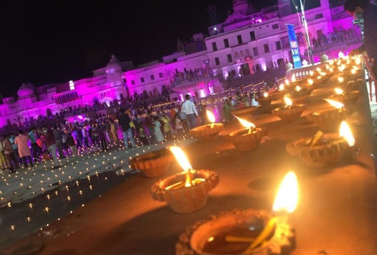 Shri Ram Jyoti Yatra Reached Ayodhya From Rajasthan - Amar Ujala Hindi ...