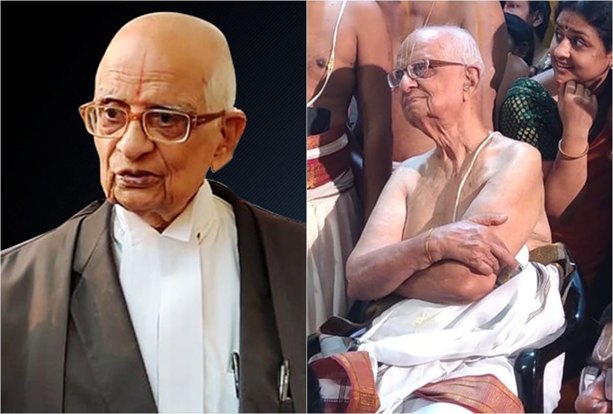 सुप्रीम कोर्ट में रामलला का केस लड़ने वाले 92 वर्षीय वकील परासरण ने ...