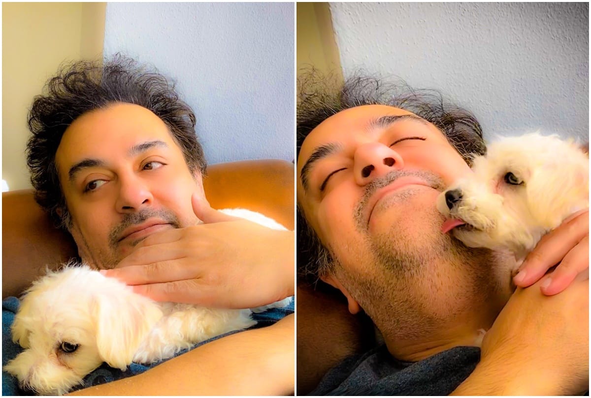 Adnan Sami Introduced New Family Member El Chapo His Pet Dog ...