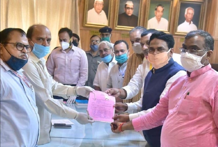 Govind Narayan Shukla Of Bjp Also Filled The Form For Rajya Sabha ...