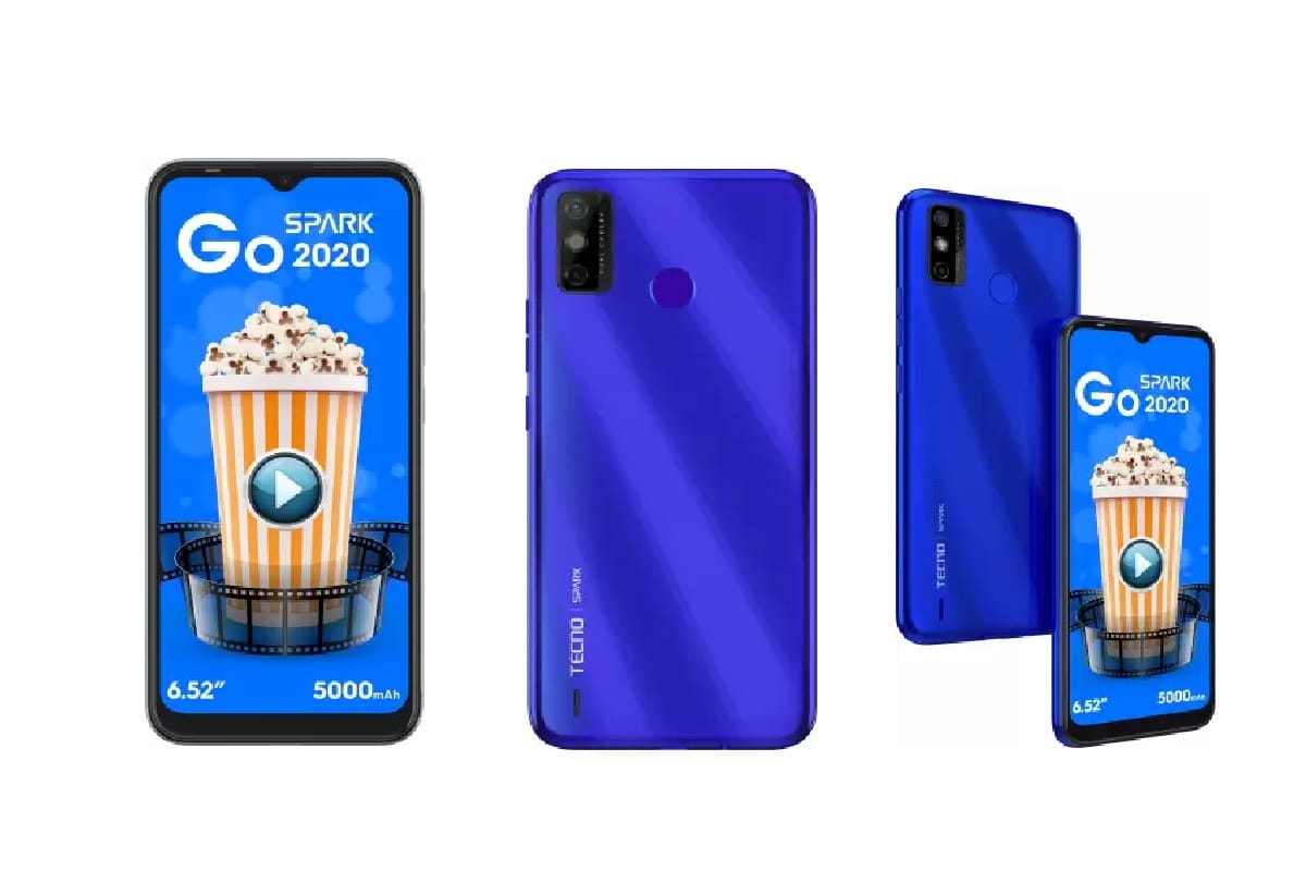 Tecno Spark Go 2020 स्मार्टफोन की भारत में दस्तक, मिलेगी 5000mah की ...