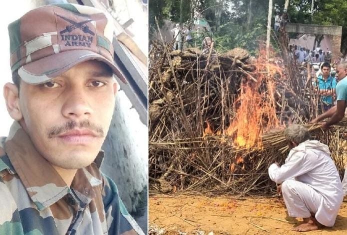 Indian Army, Shaheed Jawan Sepoy Bhupender Singh Funeral - Amar Ujala Hindi News Live - शहीद को ...