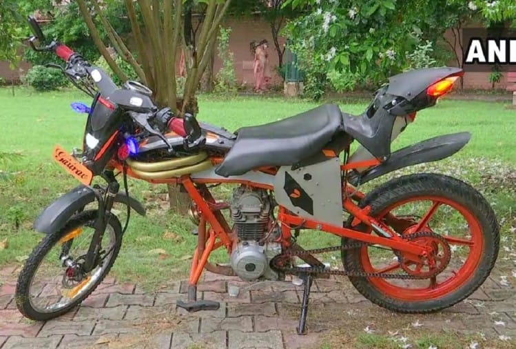 A Bike Built From Junk, Runs 80 Kilometers In 1 Liter Petrol Desi ...