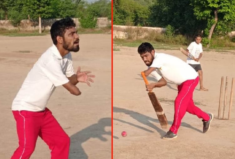 Motivational Story Of Divyang Cricketer Of Haryana - Amar Ujala Hindi ...
