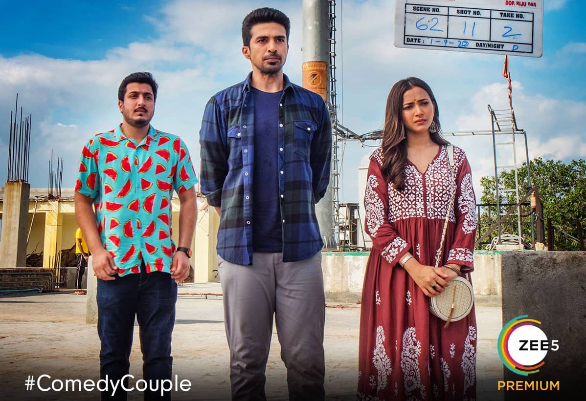 Comedy Couple On Zee5 Review Saqib Salim Shweta Basu Prasad Rajesh ...