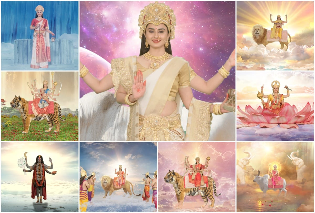 Santoshi Maa Sunayein Vrat Katha Actress Garima Parihar Navdurga ...