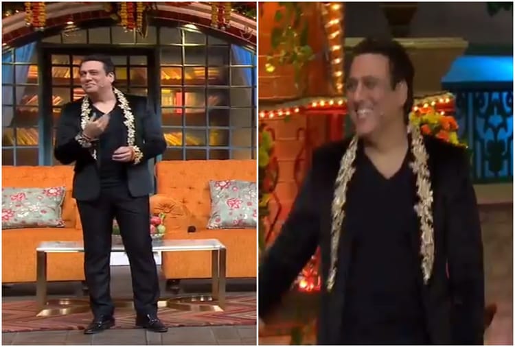 Govinda Makes Fun Of Kapil Sharma On The Sets Of His Show Also Dance On ...