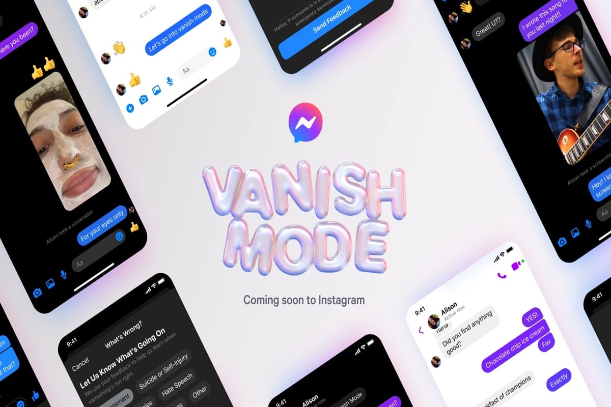 Facebook ने मैसेंजर और इंस्टाग्राम के लिए लॉन्च किया Vanish मोड, जानें ...