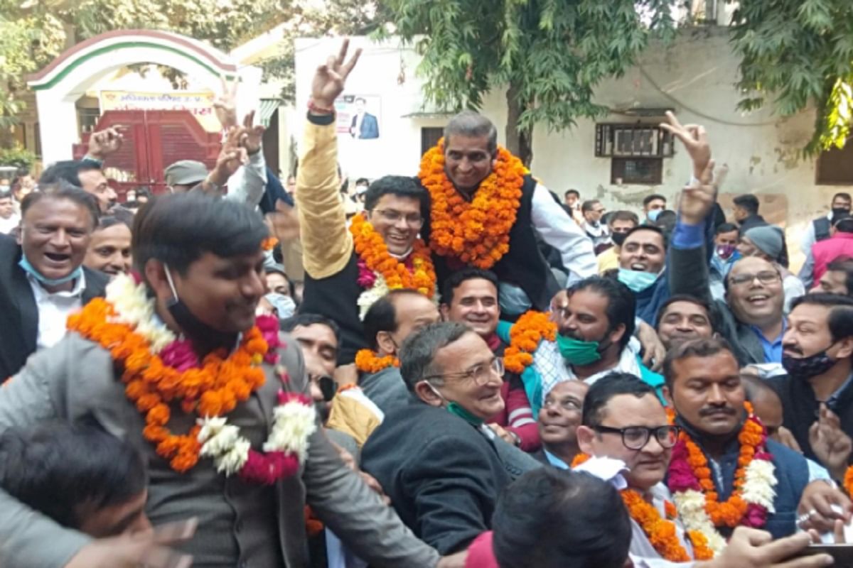 Mahavir Tyagi Panel Wins In Meerut Bar Association Election - Amar ...