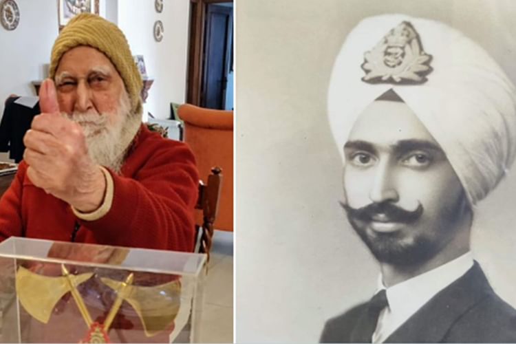 Colonel Prithipal Singh Gill Turns 100 And Served In Indian Navy As ...