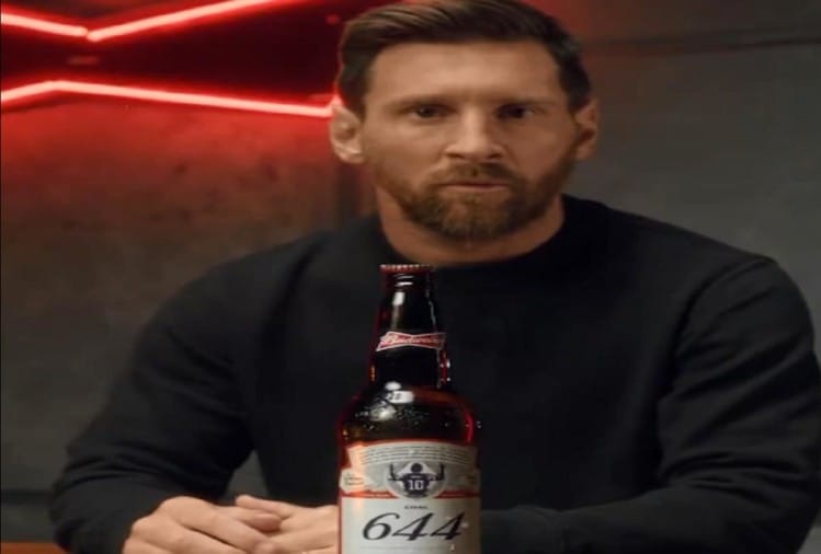 Budweiser Celebrated A Unique Celebration On Messi 644th Goal, Sent A ...