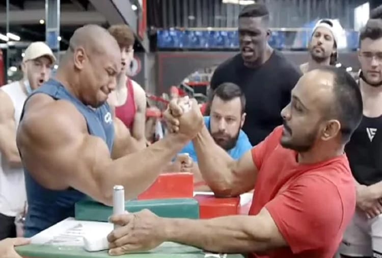 India Armwrestling Champion Rahul Panicker Defeats World Strongest ...