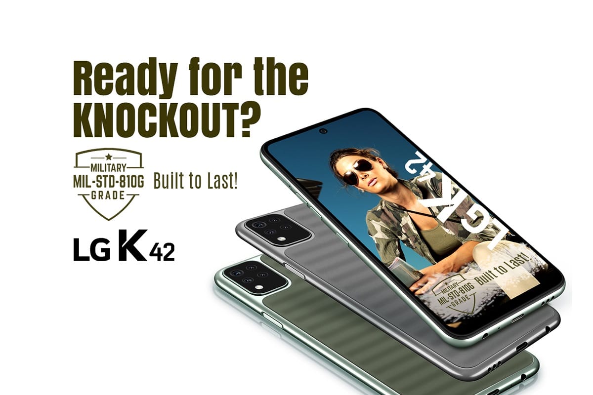 मिलिट्री ग्रेड बिल्ड क्वॉलिटी के साथ Lg K42 भारत में हुआ लॉन्च, कीमत ...