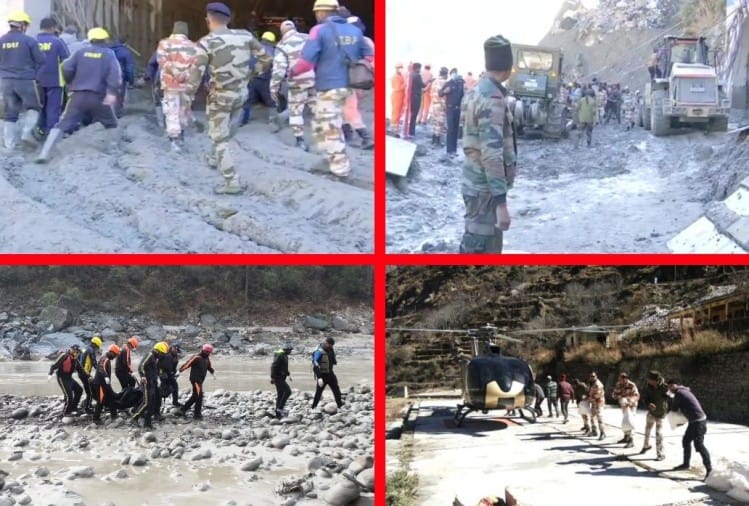 Uttarakhand Chamoli News: Glacier Burst In Joshimath Of Chamoli District Second Day Rescue ...