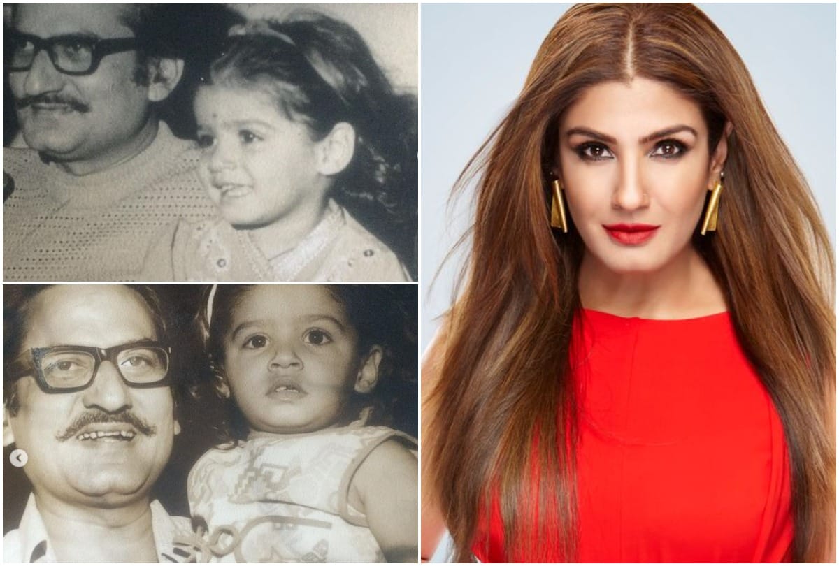 Raveena Tandon's Posts Priceless Photos With Ravi Tandon And Writes A ...
