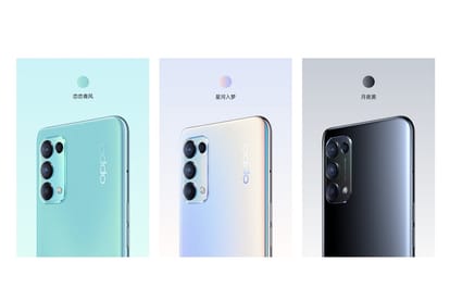 Oppo Reno 5k Launched In China With Quad Rear Cameras Snapdragon 750g ...