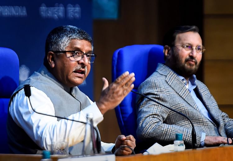 Ravi Shankar Prasad Announce New Social Media Guidelines Ott Platforms ... Ravi Shankar Prasad Announce New Social Media Guidelines Ott Platforms ...