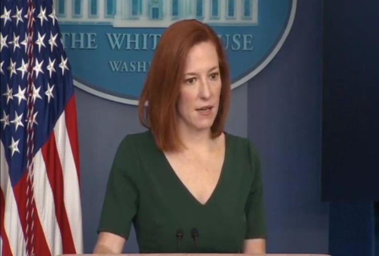 White House Spokesperson Jen Psaki Says Us President Joe Biden's ...