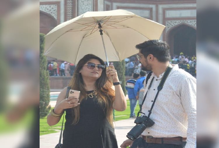 Agra Weather Today Temperature Cross 45 Degrees - Amar Ujala Hindi News ...