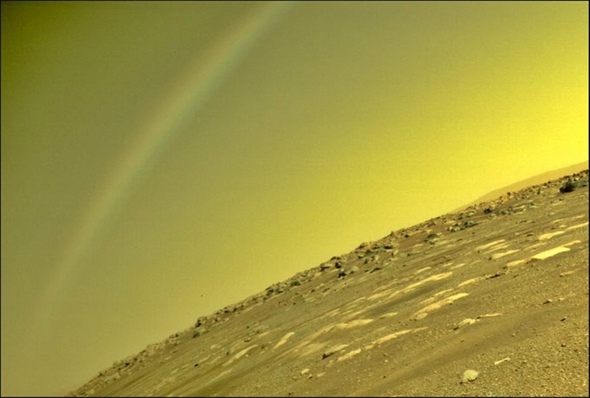 Nasa Posts On Viral Mars Pic Captured By Perseverance Rover - Amar ...