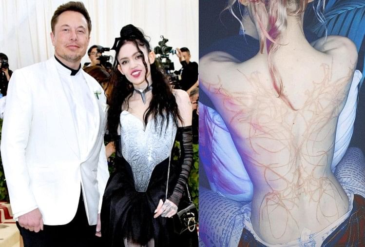 Elon Musk Girlfriend Grimes Shares Topless Photo Flaunts New Alien Scar ... Elon Musk Girlfriend Grimes Shares Topless Photo Flaunts New Alien Scar ...