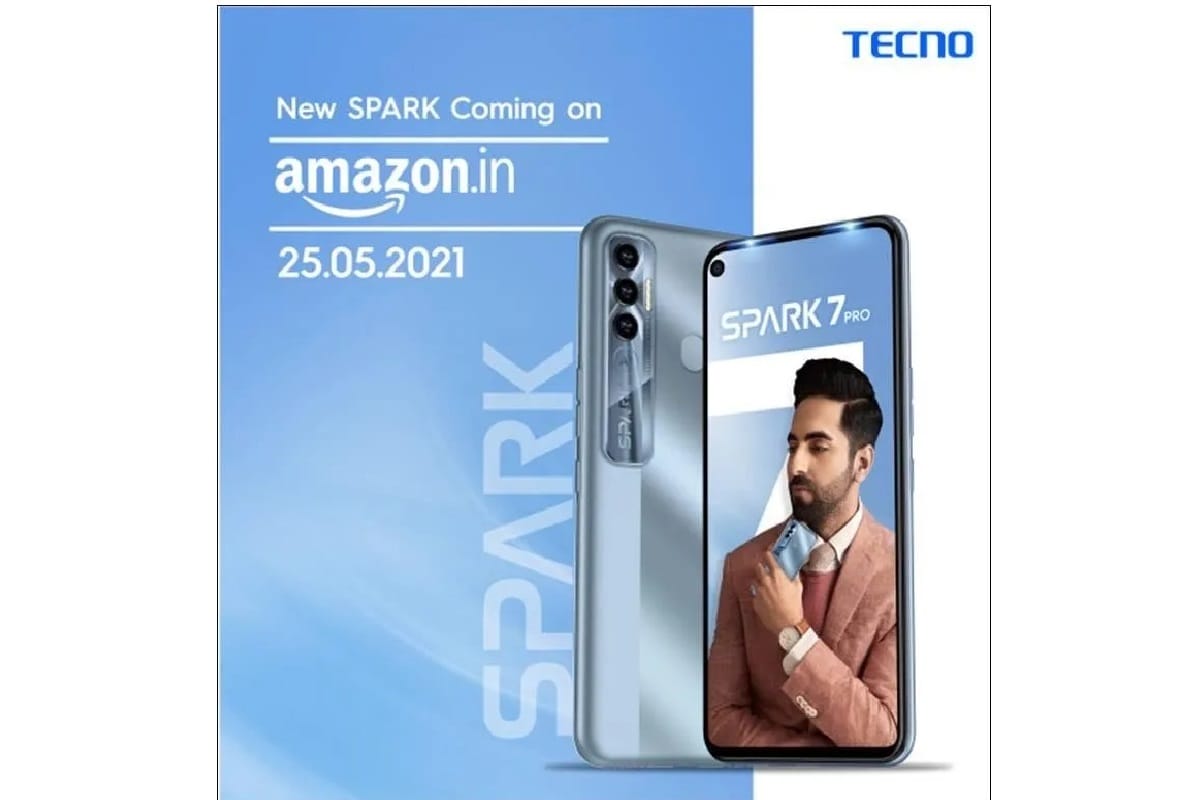 Tecno Spark 7 Pro Launch Set In India For 25 May With Mediatek Helio ...