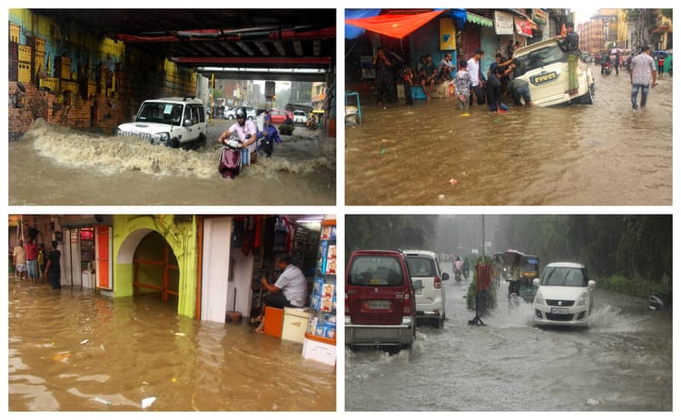 Monsoon Rain In Varanasi 96 Millimetre In Single Day City Were Troubled ...
