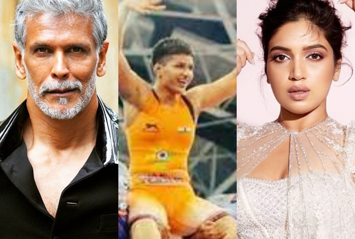 Milind Soman Bhumi Pednekar Trolled For Congratulating Priya Malik For ...